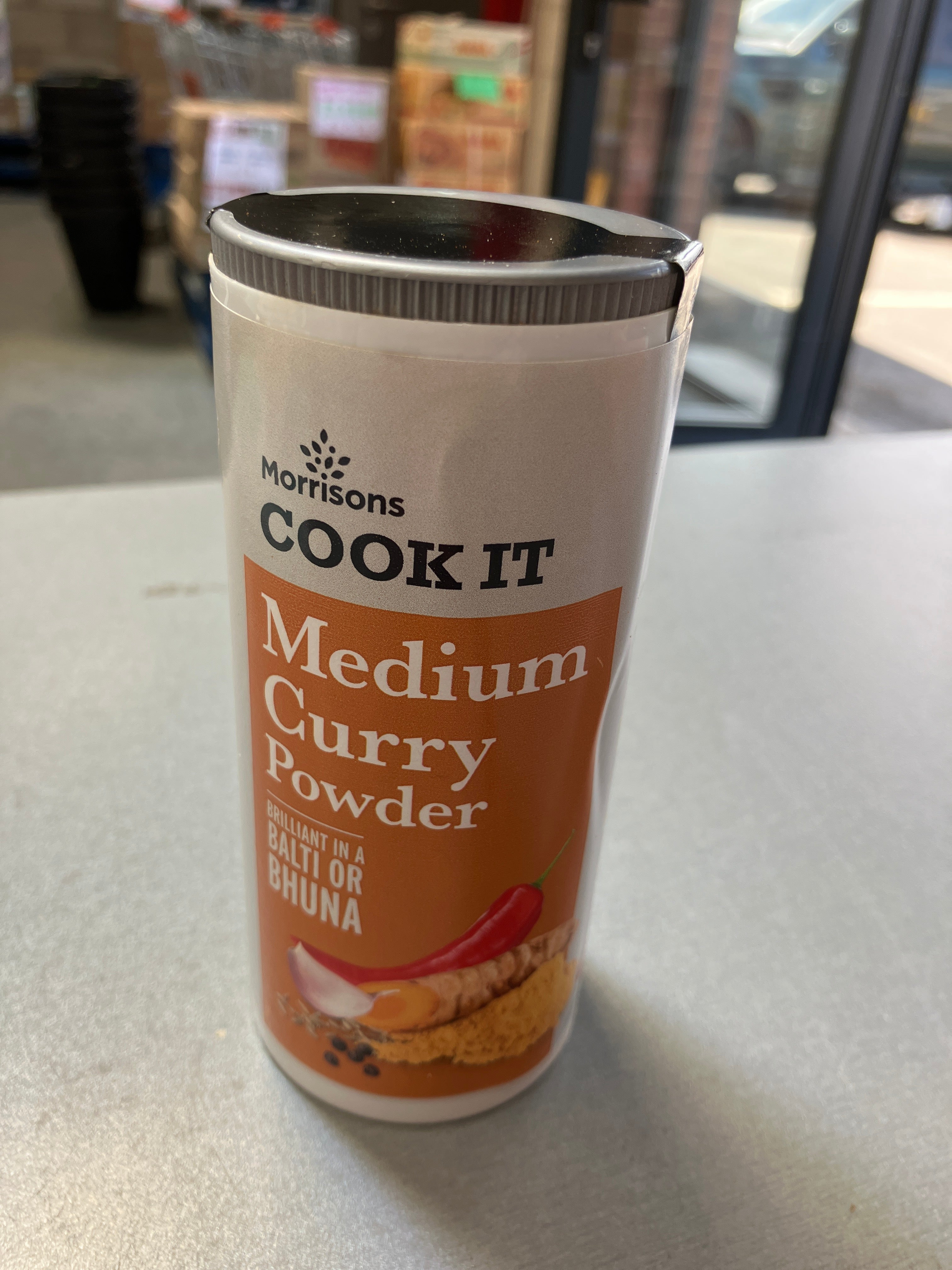 Morrisons Medium Curry Powder 90g / 咖哩粉（中） – Sunflower Cash and carry